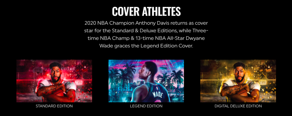 NBA 2K Cover Athletes | Complete List – Get Hyped Sports